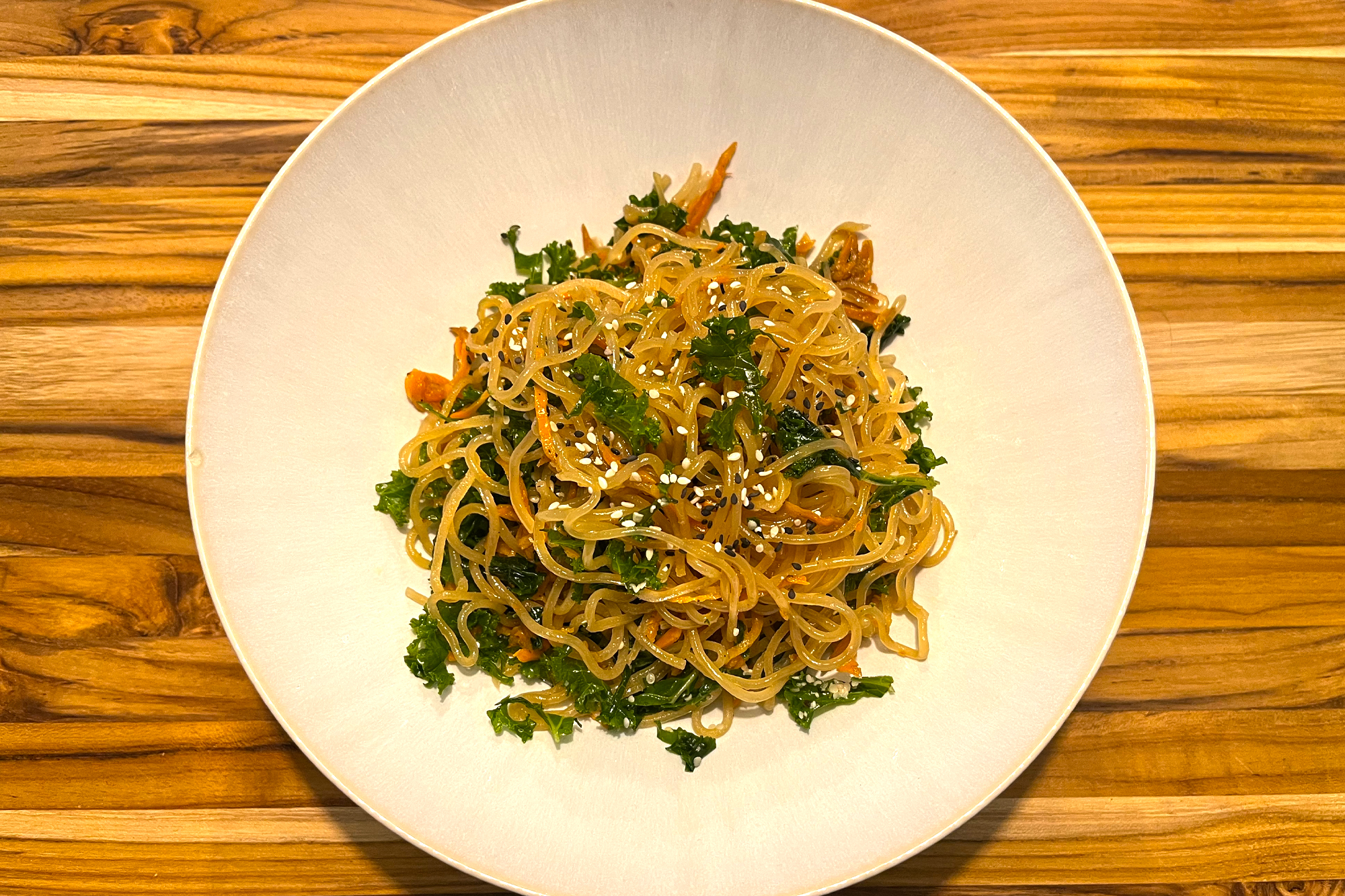 Plant-Based Japchae - More Than Our Story