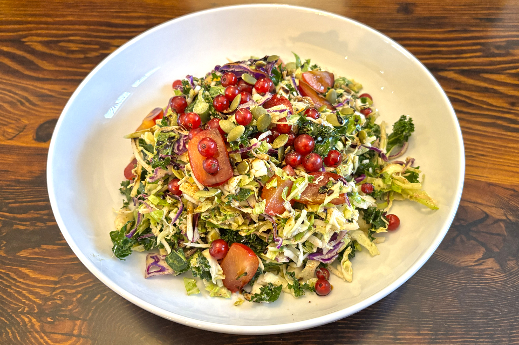 Brussels Sprout and Currant Salad - More Than Our Story