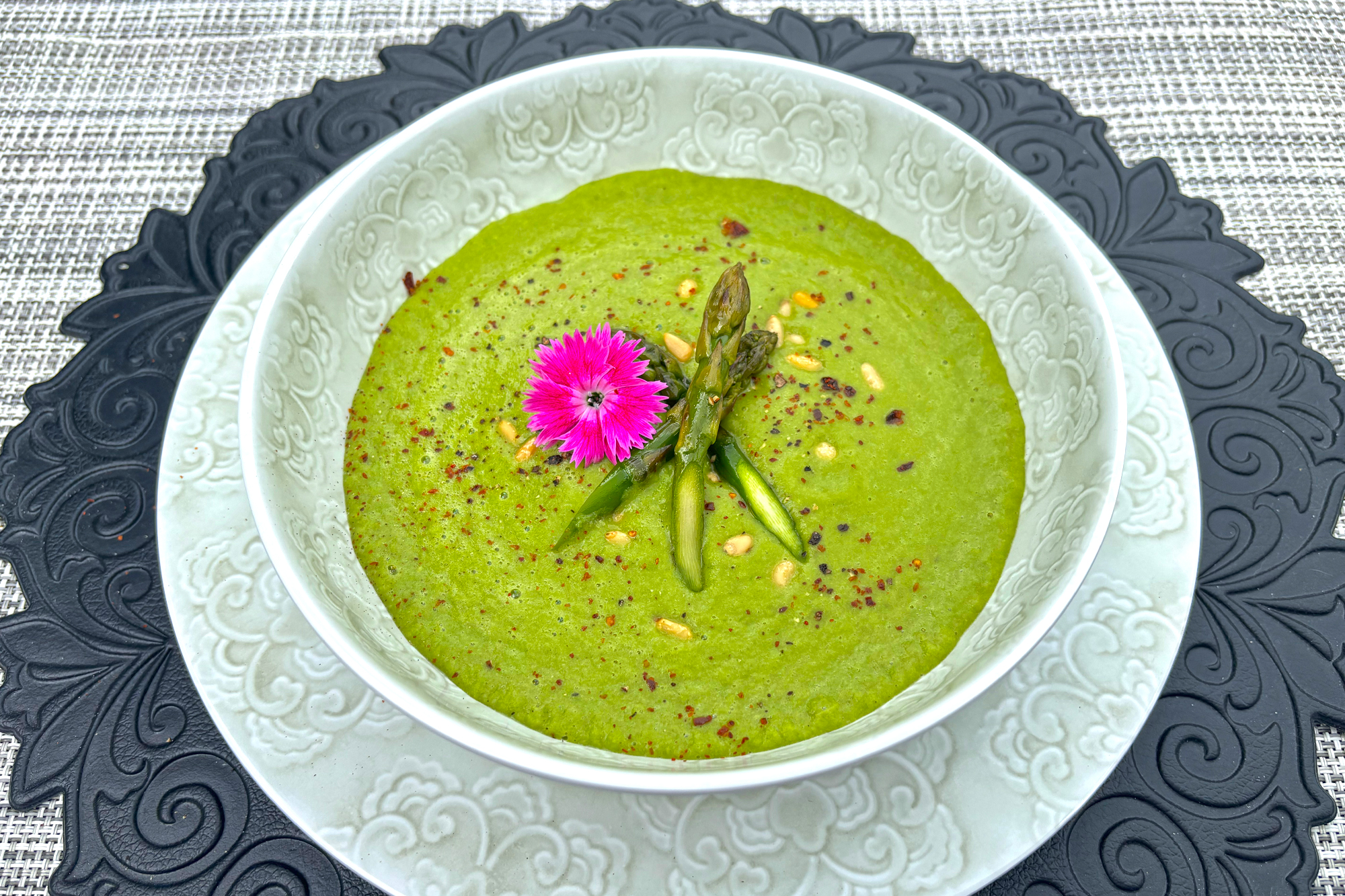 Asparagus and Leek Soup - More Than Our Story